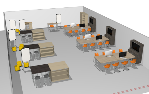 Computer Lab | Fleetwood Furniture