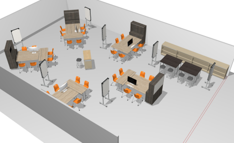 Computer Lab | Fleetwood Furniture