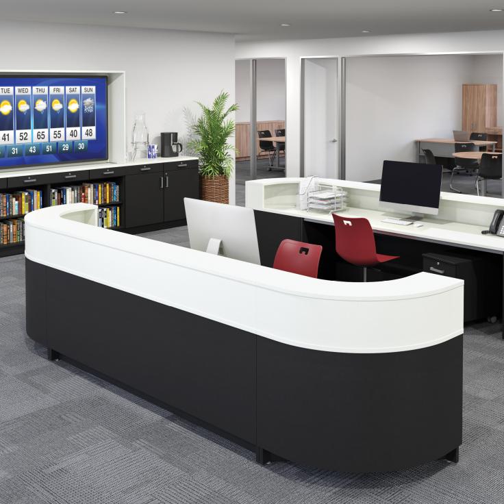 Transaction Desk System | Fleetwood Furniture