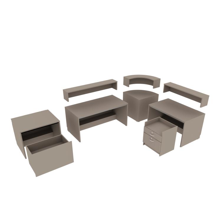 Transaction Desk System | Fleetwood Furniture